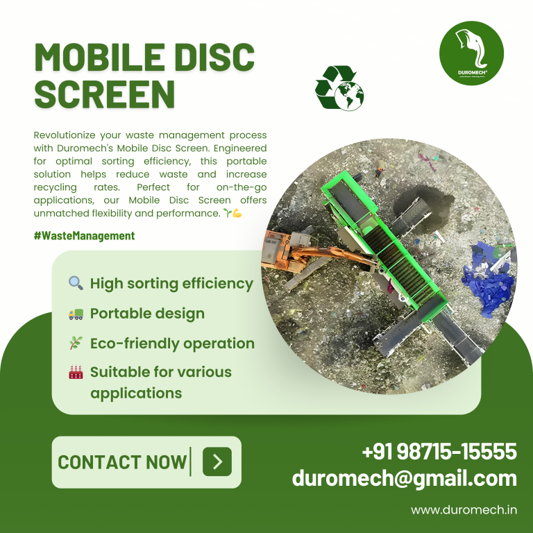 Mobile Disc Screen Solutions | Duromech®